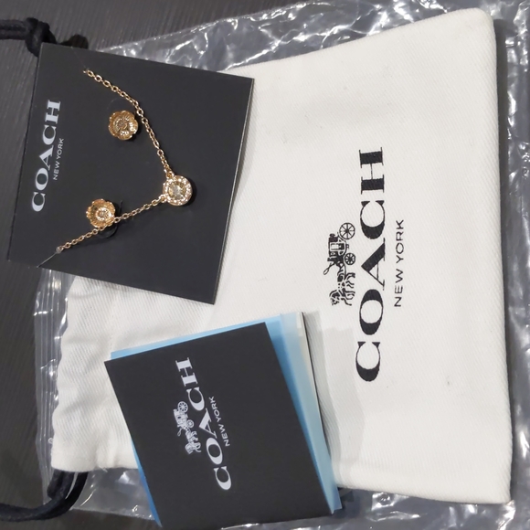 Coach | Jewelry | Coach Jewelry Set | Poshmark